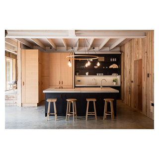 Tom Raffield Kitchen - Rustic - Kitchen - Cornwall - by Kettle Co ...