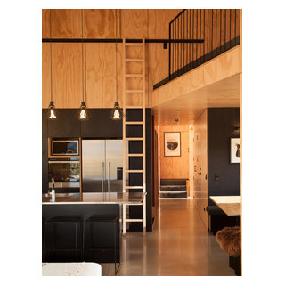 Tom's House - Jack's Point - Contemporary - Kitchen - Dunedin - by Anna ...