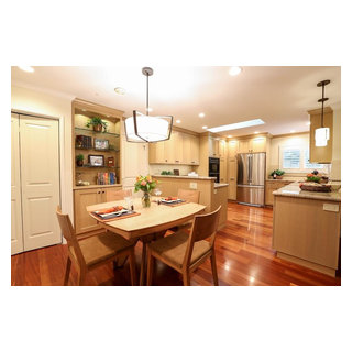 Toned Rift White Oak Kitchen - Traditional - Kitchen - San Francisco ...
