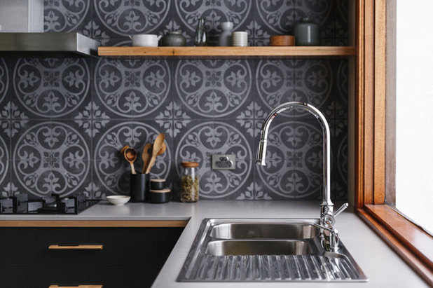 Behold These Bold Kitchen Backsplashes