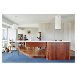 Torbreck Apartment Renovation - Midcentury - Kitchen - Brisbane - by ...
