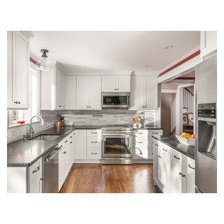 Tradition with a Twist in Needham - Transitional - Kitchen - Boston ...
