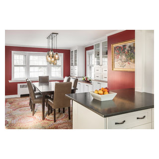 Tradition with a Twist in Needham - Transitional - Kitchen - Boston ...