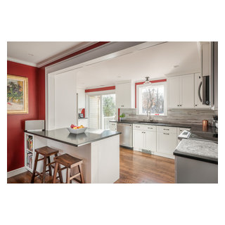 Tradition with a Twist in Needham - Transitional - Kitchen - Boston ...