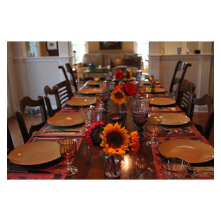 Traditional/Farmhouse Style - Traditional - Dining Room - New York - by ...