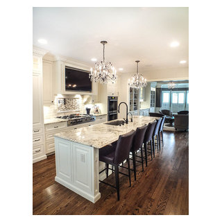 Traditional Glam Kitchen - Traditional - Kitchen - Cleveland - by ...