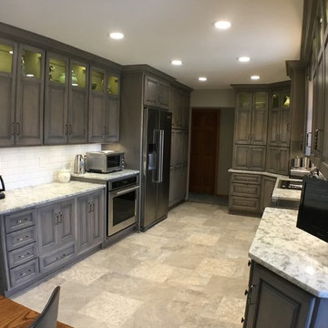 Gray Stained Maple Cabinets - Photos & Ideas | Houzz