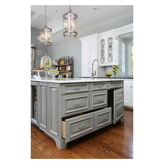 Traditional Kitchen with a Touch of Glamour - Traditional - Kitchen ...