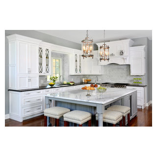 Traditional Kitchen with a Touch of Glamour - Traditional - Kitchen ...