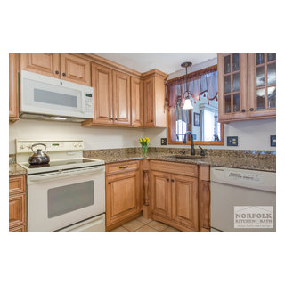 Traditional Open Kitchen - Traditional - Kitchen - Boston - by Norfolk ...