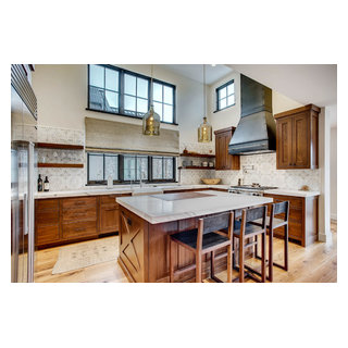 Trailhead 3 - Rustic - Kitchen - Denver - by Treeline Homes, Inc. | Houzz