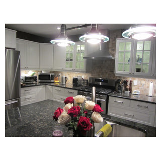 Transforming a 90's Suburban Home - Contemporary - Kitchen - Toronto ...