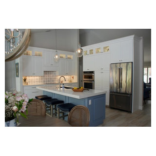TRANSITIONAL COASTAL IN BOCA RATON FLORIDA - Beach Style - Kitchen ...