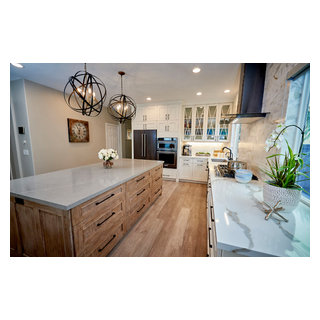 Transitional Kitchen and Dining Room Remodel - Transitional - Kitchen ...