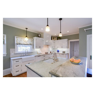 Transitional Colonial Craftsman - Traditional - Kitchen - Los Angeles ...