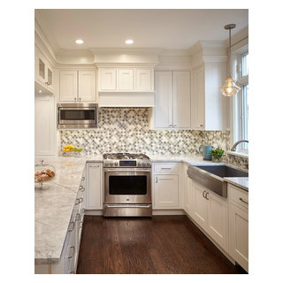Transitional North Shore Kitchen - Transitional - Kitchen - Chicago ...