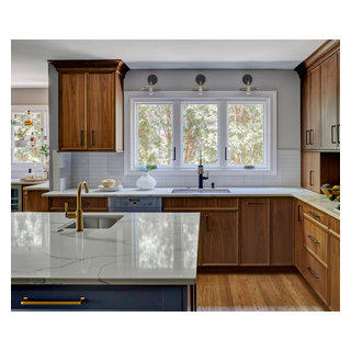 Transitional Walnut Kitchen - Transitional - Kitchen - Chicago - by PB ...
