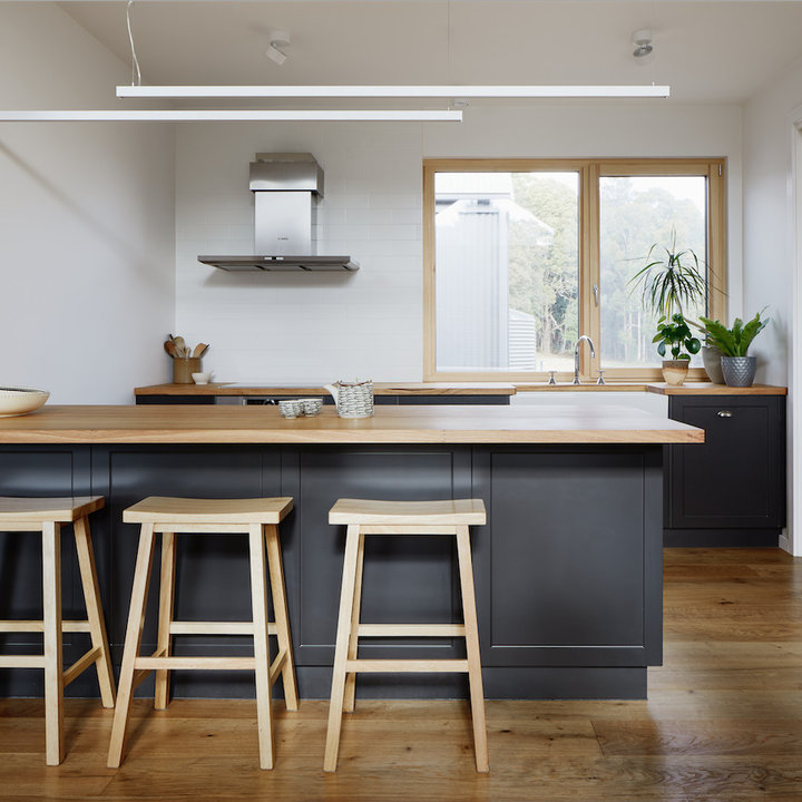 75 Most Popular 75 Beautiful Kitchen with Wood Benchtops Ideas ...