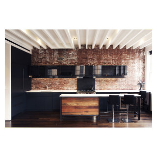TriBeCa Loft - Modern - Kitchen - New York - by Raad Studio | Houzz