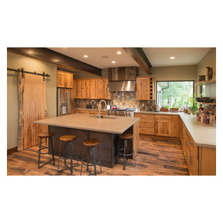 Triple Tree - Rustic - Kitchen - Other - by Yellowstone Custom Country ...