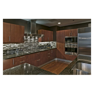 Trump Tower - Contemporary - Kitchen - Los Angeles - by Carolyn Tracy ...