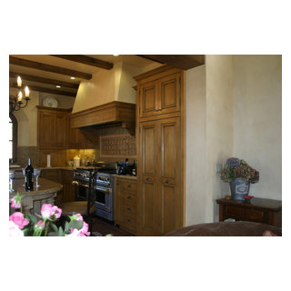 Tuscan farmhouse residence - Mediterranean - Kitchen - San Francisco ...