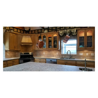 Tuscany Farmhouse - カントリー - キッチン - ニューヨーク - Ludlow Tile and Marble ...