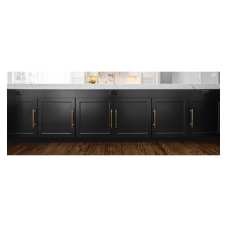 Under Island storage - Transitional - Kitchen - Other - by Marvista ...