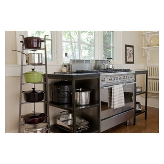 Unfitted Kitchen - Farmhouse - Kitchen - New York - by Sally Ross ...