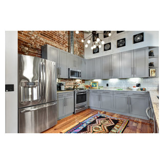 Urban Loft - Industrial - Kitchen - Charleston - by S. Bogan Designs ...