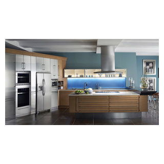 Urban Matrix Kitchen by Wood-Mode - Modern - Kitchen - Houston - by K&N ...