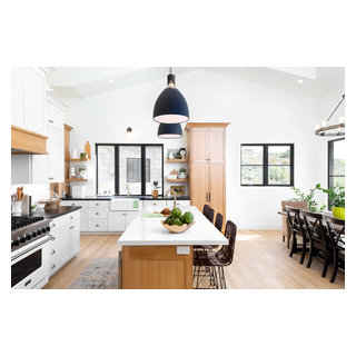 Utah Modern Farmhouse Home - Farmhouse - Kitchen - Salt Lake City - by ...