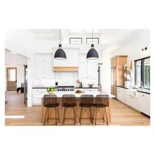 Utah Modern Farmhouse Home - Farmhouse - Kitchen - Salt Lake City - by ...