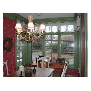 Valances - Rustic - Kitchen - Cleveland - by Well Dressed Windows, Inc ...