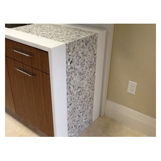 Vetrazzo Amethystos & Pompeii Quartz Pure White - Transitional ...