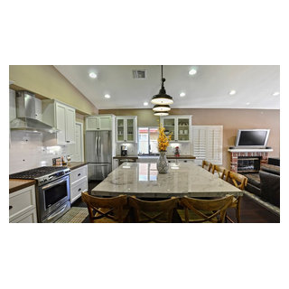 Via Del Tecolote, Kitchen - Farmhouse - Kitchen - Los Angeles - by Luxe ...