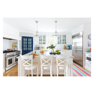 Vibrant and Cheerful Silver Lake Kitchen - Eclectic - Kitchen - Los ...