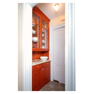 Victorian Kitchen Butler's Pantry - Traditional - Kitchen ...