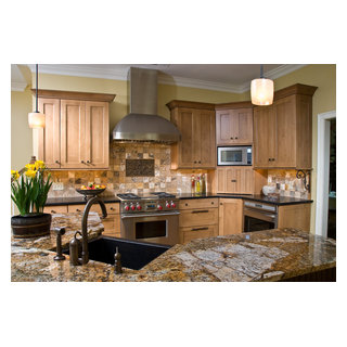 View of main working area - Traditional - Kitchen - Other - by Kitchens ...