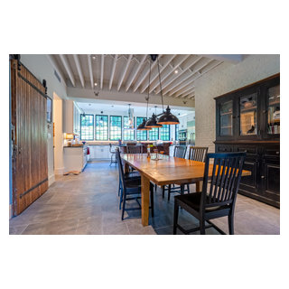 Villanova Restored Barn - Farmhouse - Dining Room - Philadelphia - by ...