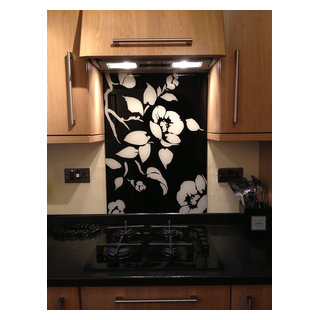 Vinyl Printed Glass Splashbacks - Contemporary - Kitchen - London - by ...