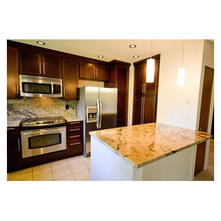 Wailea Ekolu kitchen - Tropical - Kitchen - Hawaii - by User | Houzz