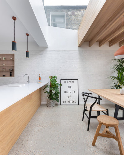 Kitchen Tour: An Old Lean-to Becomes a Clean, Fresh Kitchen-diner ...