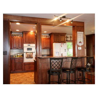 Warm Traditional Kitchen - Traditional - Kitchen - Denver - by Unique ...