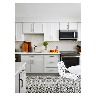 Washington, DC: Kitchen, Entry and Bath Remodel - Classique Chic ...