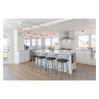 Waterfront Kitchen - Ocean Gate, NJ - Beach Style - Kitchen - New York ...