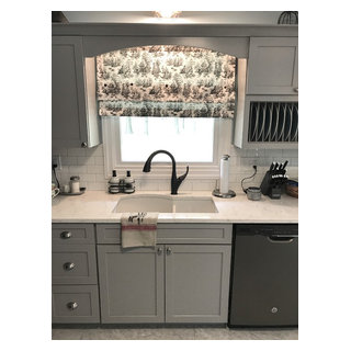Waypoint Cabinets- Painted Stone and Painted Linen Colors - Kitchen ...