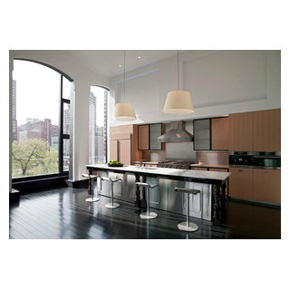 West Village - Midcentury - Kitchen - New York - by Kelly Weldon Design ...