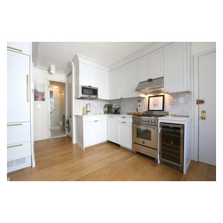 West Village Renovation - Modern - Kitchen - New York - by Pamela ...