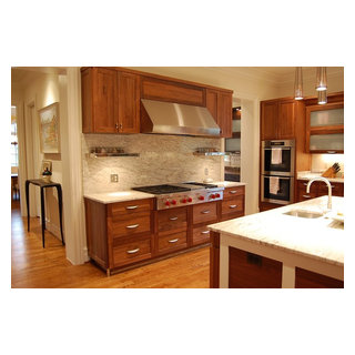 Whimsical Walnut - Modern - Kitchen - DC Metro - by Lobkovich Kitchen ...